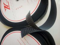 China High temperature resistant 400 degree Celsius fireproof flame retardant stainless steel hook and aramid loop fastener tape for use inside aircraft cabins for sale