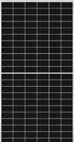China 2x66 Cell 645-665w PERC Bifacial Module Mono Perc Half Cut Panels for sale