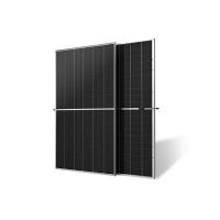 China 2x66 Cell 645-665w PERC Bifacial Module Mono Perc Half Cut Panels for sale