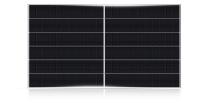 China 2x66 Cell 645-665w PERC Bifacial Module Mono Perc Half Cut Panels for sale