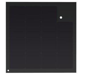 China IBC CELLS 45W 75W Bark Textured Solar Tile Replacement For Traditional Roof Tiles for sale