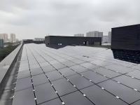 China 110W 10 Year Warranty BIPV Glass 0.90A Isc For Construction Integration for sale