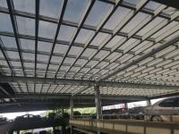 China Sleek Profile Bipv Solar Glass 1200×600×6.8mm Maximum Efficiency For Modern Construction for sale