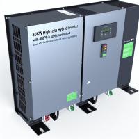 China 30kW 480V High-Leg Delta Hybrid Inverter with Dual MPPT and Split-Phase Output for Industrial Applications for sale