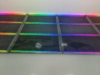 China 135W Monocrystalline Anti-Slip Tempered Glass Solar Floor Tile with 25-Year Output Warranty for sale