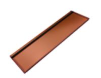China Long-Size Black Monocrystalline Solar Roof Tile - 105W High Power Panel with 188W/m² Efficiency for sale