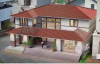China Long-Size Black Monocrystalline Solar Roof Tile - 105W High Power Panel with 188W/m² Efficiency for sale
