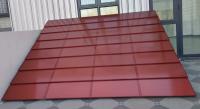China Long-Size Black Monocrystalline Solar Roof Tile - 105W High Power Panel with 188W/m² Efficiency for sale