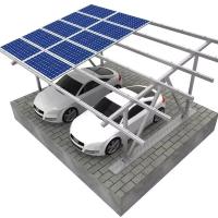 China Modular BIPV Mounting System - 115mm Steel Bracket with Prefabricated Frame for Rooftop Solar Shed for sale