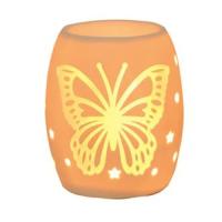 China White Electric Candle Melter Ceramic Candle Warmer Lamp Custom Plug Type for sale