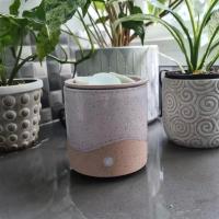 China Ceramic Hot Plate Electric Candle Warmer For Indoor Aromatherapy for sale