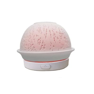 China Cordless Essential Oil Diffuser Home Fragrance Diffuser With 7 Color LED Light for sale