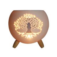 China Home Living Room Ceramic Electric Wax Burner With Different Settings for sale