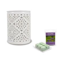 China Stylish Decorative Ceramic Wax Melt Burner Electric Aroma Warmer for sale
