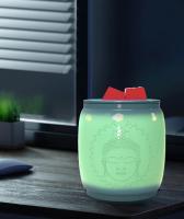China Indoor Aromatherapy Buddha Ceramic Electric Wax Burner 120V / 220-240V for sale