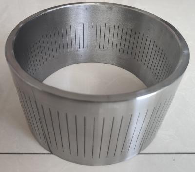 China 1.9 Inch-7 Inch Thread Size Slotted Liner with Keystone Slot Shape and Mechanical Saw Slotting Technique for sale