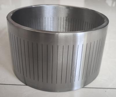 China API Spec 19ss Standard Slotted Liner Polished Surface Finish 1%-6% Open Area for Oil and Gas Industry for sale