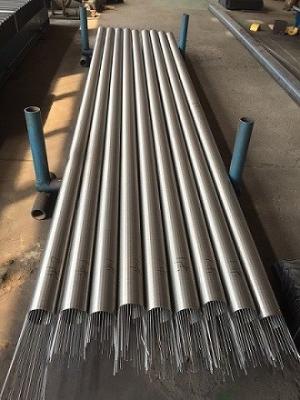 China Keystone Slot Wire Wrapped Screen Pipe for Oil/Water/Gas Well Sand Control Gravel Pack and Well Completion for sale