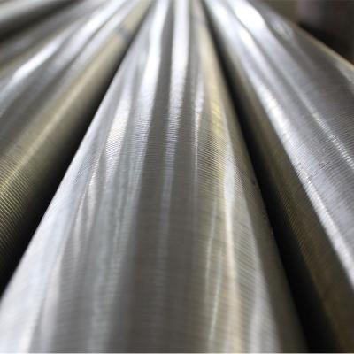 China Keystone Slot Wire Wrapped Screen Pipe for Oil/Water/Gas Well Sand Control Gravel Pack and Well Completion for sale