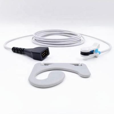 China Compatiable  DB9 7Pin  Adult Ear Clip Spo2 Sensor for sale