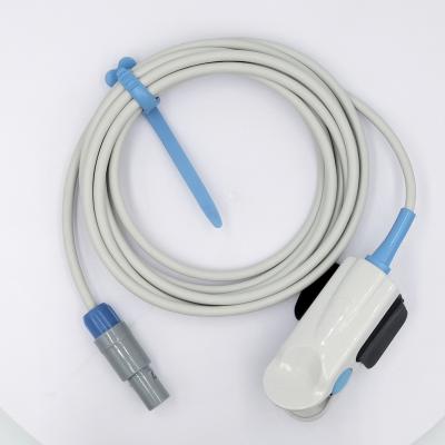 China Compatible Mindray 6pin 40Degree spo2 sensor Adult finger clip for sale