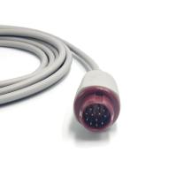 China Compatible Mindray 12pin Medical IBP Adapter Cable to Philips for sale