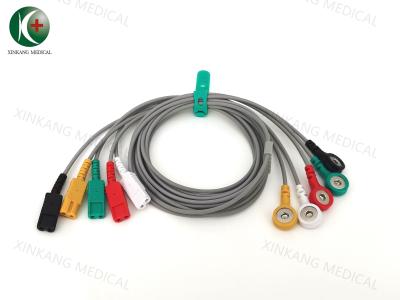 China Compatible Spacelabs leadwire 5leads Snap IEC for sale