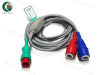 China Compatible Edan 12Pin IBP Cable To Double Edward for sale