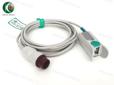 China Compatible Biolight N type 9Pin spo2 sensor Adult finger clip for sale