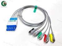 China Compatible Philips DG type 5leads leadwire Clip IEC for sale