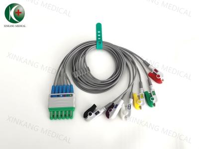 China Compatible Simens Drager Mtype ECG 6leads Clip IEC for sale