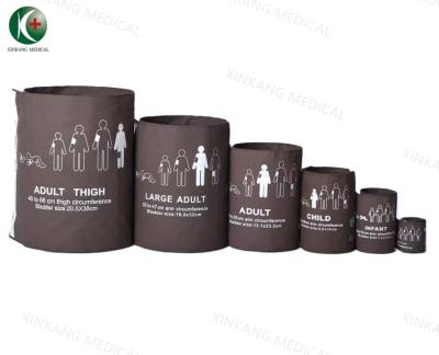China NIBP Cuffs Reusable Brown for sale