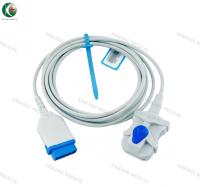 China Compatible GE 11Pin Direct Spo2 Sensor Adult Finger Soft 2.8M for sale
