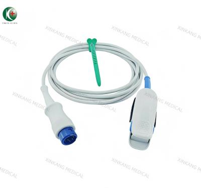 China Compatible Mindray T5 7Pin Direct Spo2 Sensor Adult Finger Soft 2.8M for sale
