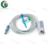 China Compatible Goldway 5 Pin Single Cut Direct Spo2 Sensor Adult Finger Clip 2.8M for sale