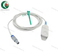 China Compatible Yonker 6 Pin 40 Degree Direct Spo2 Sensor Adult Finger Clip 2.8M for sale