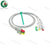 China Compatible Mindray、Siemens 3 Lead ECG Leadwire Clip Type IEC for sale