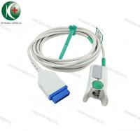 China Compatible GE 11 Pin  Direct Spo2 Sensor Adult Finger Clip 2.8M for sale