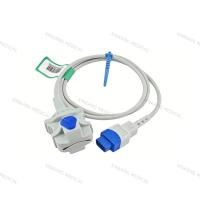 China Compatible GE DB9 9 Pin Spo2 Sensor Adult Finger Soft 1M for sale