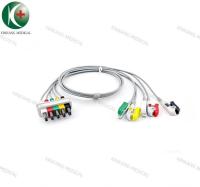 China Compatible HP 5 Leads ECG Leadwire Clip Type IEC for sale