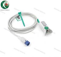 China Compatible HP 8 Pin Direct Spo2 Sensor Adult Finger Clip 2.8M for sale