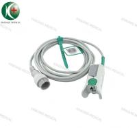 China Compatible Hwatime 6 Pin  Direct Spo2 Sensor Adult Finger Clip 2.8M for sale