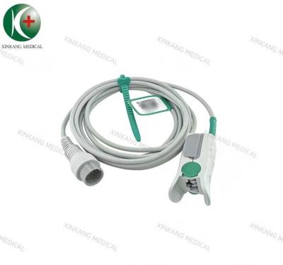 China Compatible Hwatime 6 Pin  Direct Spo2 Sensor Adult Finger Clip 2.8M for sale