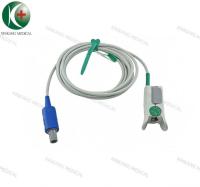 China Compatible Mindray 6 Pin 40 Degree Direct Spo2 Sensor Adult Finger Clip 2.8M for sale