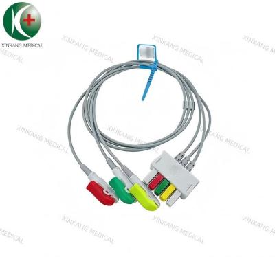China Compatible Mindray、Siemens 3 Lead ECG Leadwire Clip Type IEC for sale