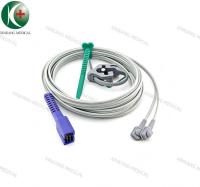 China Compatible Nellcor Oximax 9 Pin Direct Spo2 Sensor Neonatal Wrap Y Type 2.8M for sale
