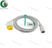 China Compatible Nihon Kohden 14 Pin IBP Cable to Abbott Medex for sale