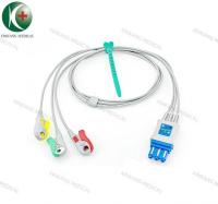 China Compatible Siemens Drager 3 Leads ECG Leadwire Clip Type IEC-DG for sale