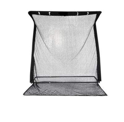 China Z Shaped Golf Training Nets Nylon Fabric Black Driving Range Net 2.5m for sale
