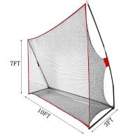 China Weatherproof Nylon Golf Practice Net With Carry Bag Included Golf Driving Ranges for sale